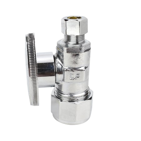 Keeney Mfg Quarter Turn No Crimp PEX Straight Valve, 1/2" Comp PEX x 3/8" O.D. PP2887EZ | Zoro